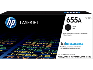 HP 655A Black Original LaserJet Toner Cartridge - (CF450A) - Shop HP ...