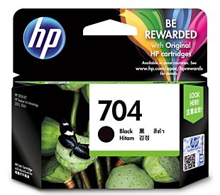 HP 704 Black Original Ink Advantage Cartridge - (CN692AA) - Shop HP.com ...