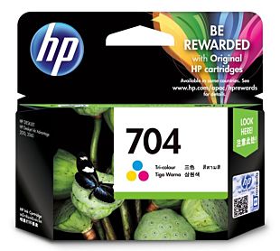 HP 704 Tri-color Original Ink Advantage Cartridge | HP Store Malaysia