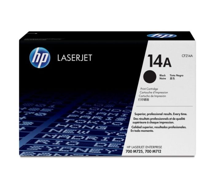 HP 14A Black Original LaserJet Toner Cartridge - (CF214A) - Shop HP.com ...