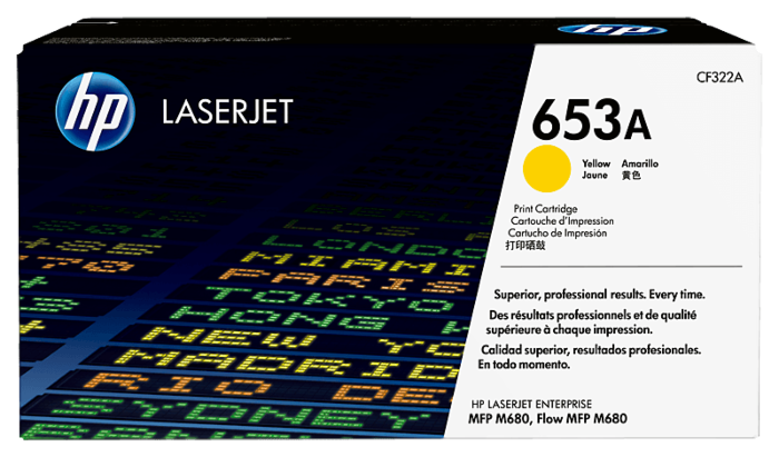HP 653A Yellow Original LaserJet Toner Cartridge | HP Store Malaysia
