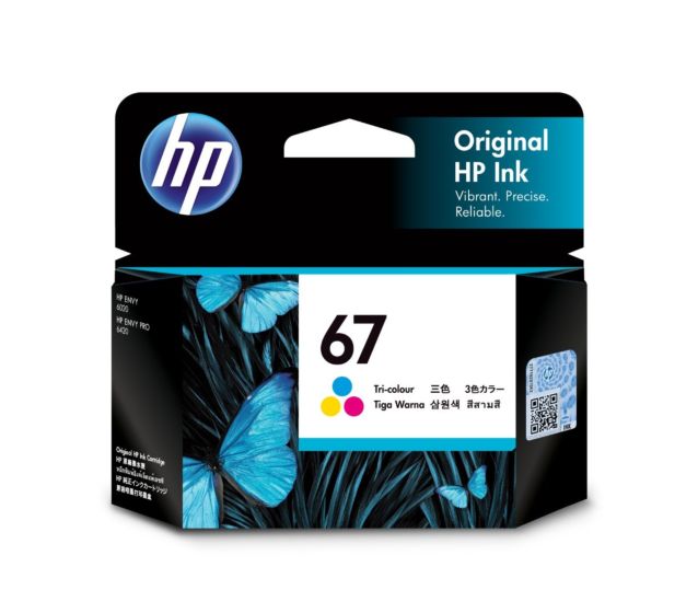 HP 67 Tri-color Original Ink Cartridge (3YM55AA) - Shop HP.com Malaysia
